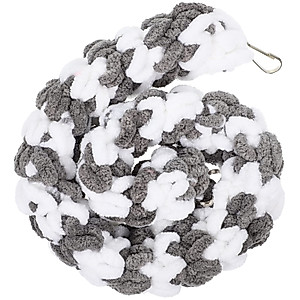 Alipis Hamster Toys Ferret Toys Bird Toy Handmade Sugar Glider Toys Pet Hamster Cotton Rope Toy Climbing Perch Cage Accessory Toy Rat Climbing Ladder Toys Hamster Toy Hamster Toys Ferret Toys