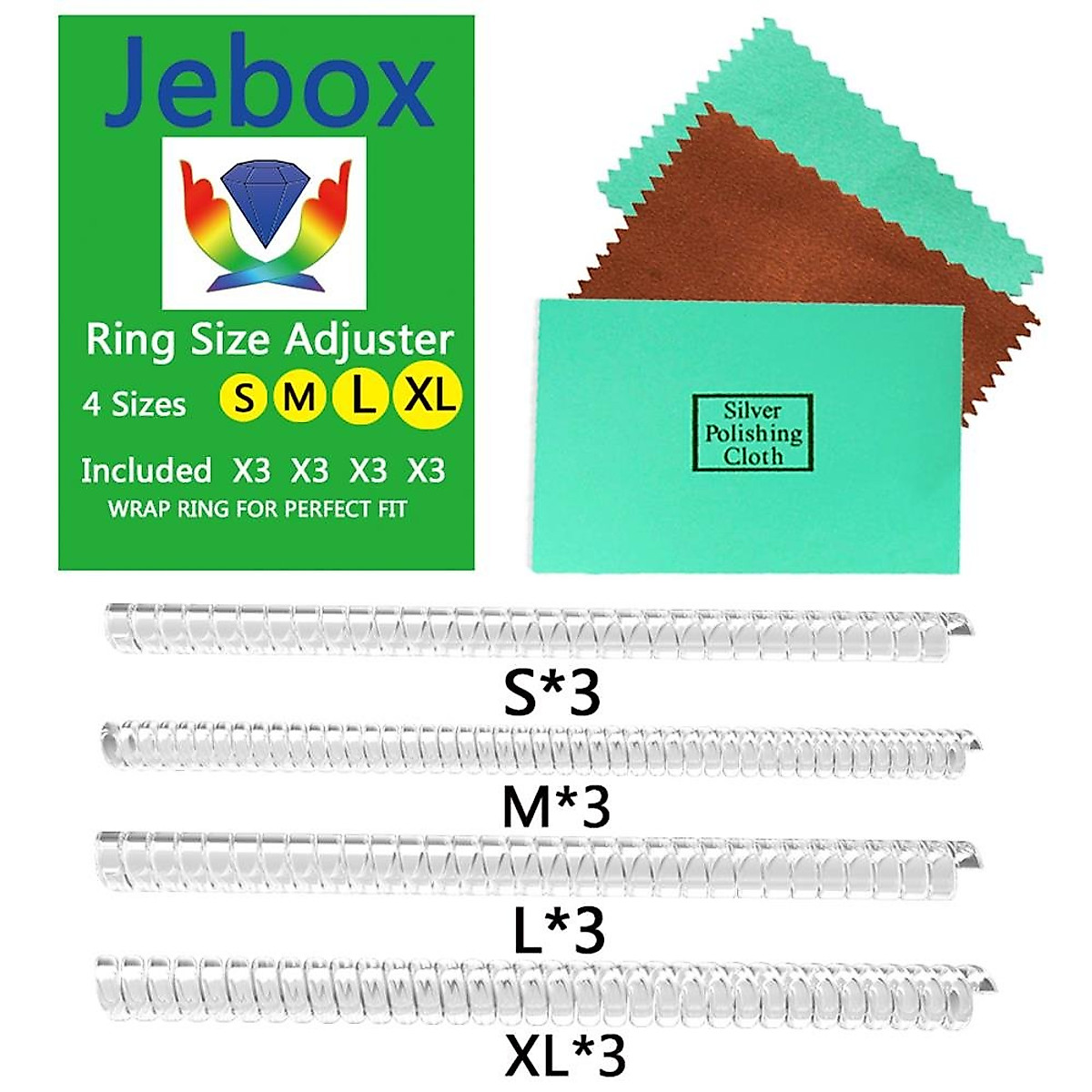 Ring Size Adjuster For Loose Rings for Any Rings Ring Size Reducer Spacer Ring Guard