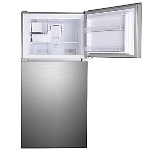 Kenmore 33 in. 20.4 cu. ft Capacity Refrigerator/Freezer with Full-Width Adjustable Glass Shelving, Humidity Control Crispers, Ice Maker, ENERGY STAR Certified, Fingerprint Resistant Stainless Steel