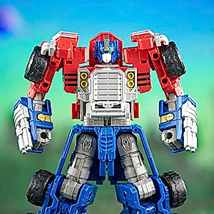 Transformers Toys Legacy Evolution Commander Armada Universe Optimus Prime Toy, 7.5-inch, Action Figure for Boys and Girls Ages 8 and Up