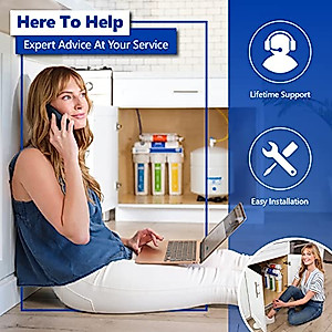 Express Water - FLTMEME50 – Reverse Osmosis Membrane – RO Membrane 50 GPD Water Filter Replacement – Under Sink and Reverse Osmosis System