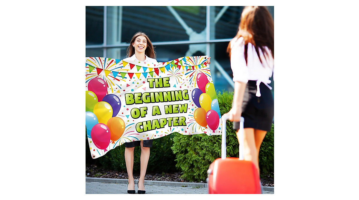 Celebrate Milestones with Our 5ft x 3ft Farewell Banner