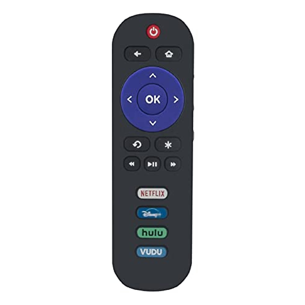 RC280 Replaced Remote fit for TCL Roku TV 65S535 32S335 50S431 55S431 32S331 65S431 75S431 43S421 43S431 55S435 43S435 32S335 32S331 50S435 75S421 32S327-B 43S525 75S435 65S435 43S435 75S435