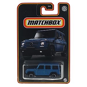 Matchbox 2022 - 2015 Mercedes-Benz G 550 [Blue] - on Black Card - Drive Your Dream Car Set