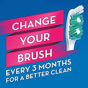 Oral-B Advantage 3D White Vivid Toothbrush Medium Twin (Pack of 3)