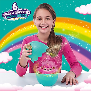 Rainbocorns - Plush Sparkle Heart Surprise Series 2 - Lion , Blue