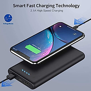 Portable Charger Power Bank 26800mah, Ultra-High Capacity Safer External Cell Phone Battery Pack Compact with High-Performance Cells & 2 USB Output, Smart Charge for Smartphone, Android, Tablet & etc