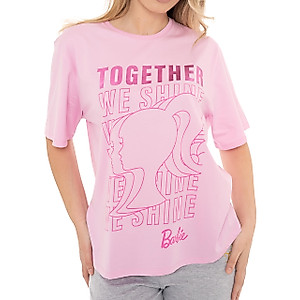 Barbie T Shirt Women Cotton Ladies Tshirt | Womens Summer Clothes | Pink L