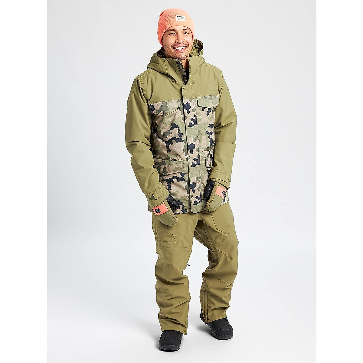 DEVOPS Women's 2 Pack Thermal Long Johns Underwear Leggings Pants (X-Large, Black/Red)