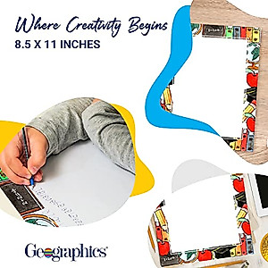 Royal Consumer Geographics Back to School Letterhead 8.5 x 11 inches, 100/Pack (47587)