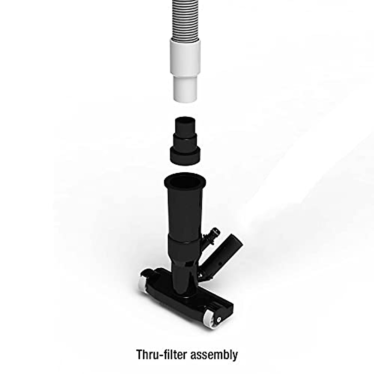 Poolmaster 28009 Magic Jet Spa, Pond and Small Swimming Pool Vacuum, Premier Collection, Medium, Neutral