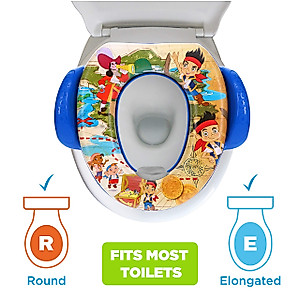 Disney Jake and The Never Land Pirates "Treasure Awaits" Soft Potty, Blue