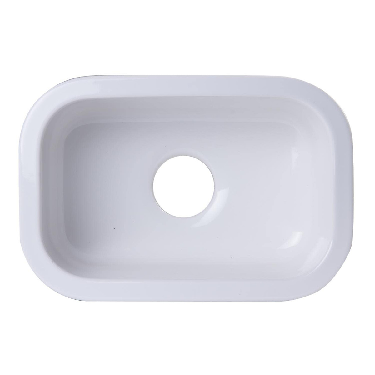 ALFI brand AB1218 Kitchen Sink, White
