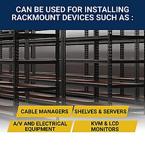 RackGold® 12-24 Rack Screws 50 Pack - USA Made
