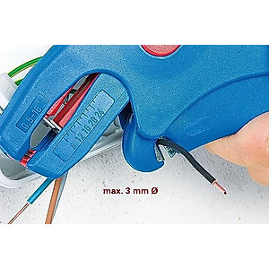 WEICON No. 7 Magic/Automatic Wire Stripper/for Cables from 20-5 AWG (0.5 mm squared - 16.0 mm squared)/ Side Cutter