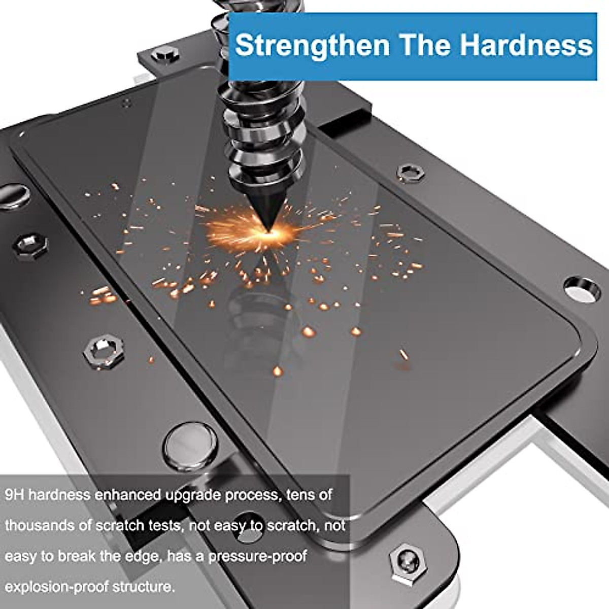 LYWHL [3 Pack] for Motorola Moto G Stylus 2022 Screen Protector Tempered Glass [Not for G Stylus 2023/2021/2020], HD Clear 9H Hardness Film for Moto G Stylus 5G 2022, Bubble Free Case Friendly