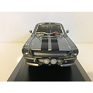 GreenLight Collectibles Gone in Sixty Seconds 1967 Ford Mustang Eleanor 1/43 Scale Diecast Model Car Gray