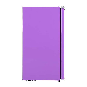 RCA RFR321-PURPLE 3.2 Cu Ft Compact Fridge, Mini Refrigerator, Purple