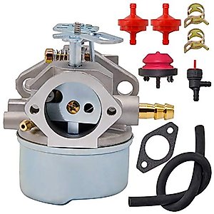 640052 Carburetor for Tecumseh 640054 640349 640058 640058A HMSK80 Carburetor, HMSK90 8hp 9hp 10hp LH318SA LH358SA Snow Blower Generator Chipper Shredder Oregon 50-659 STENS 520-926 640052 Carburetor