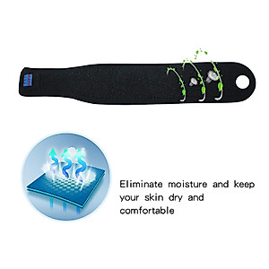 2Pack Version Profession Wrist Support Brace, Adjustable Wrist Strap Reversible Wrist Brace for Sports Protecting/Tendonitis Pain Relief/Carpal Tunnel/Arthritis/Injury Recovery, Right&Left … (Black)