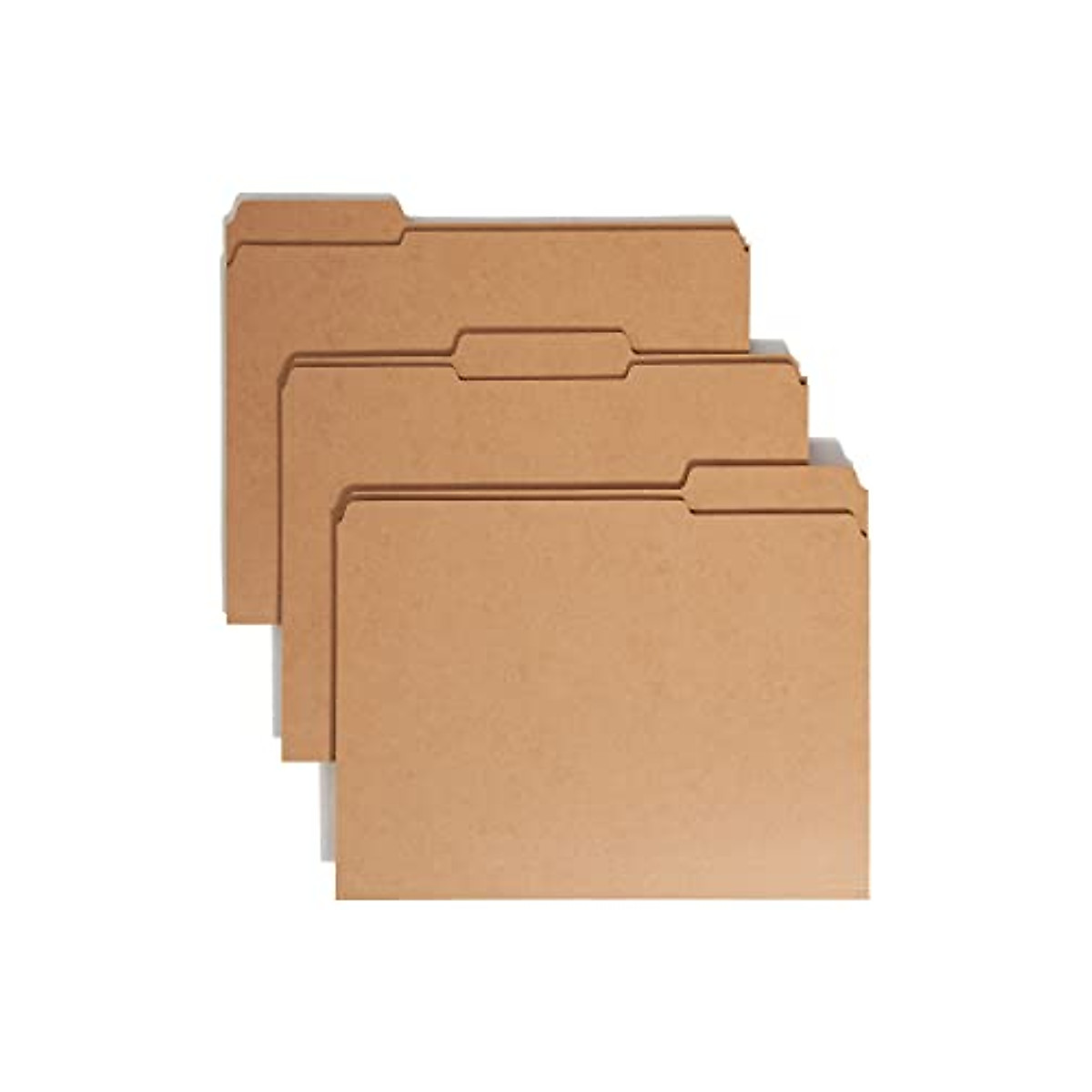 Smead File Folder, Reinforced 1/3-Cut Tab, Letter Size, Kraft, 100 Per Box (10734)