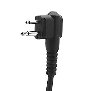 NEWASHAN Microphone for HYT Hytera Radio BD502 PD482i PD502 TC-300 TC-508 TC-2100 HYT2100 Power 446 2-pin Walkie Talkie Shoulder Lapel Speaker Mic with PTT Back Clip Audio Jack Water Resist