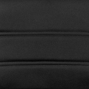 Flash Furniture Whitney Mid-Back Desk Chair - Black LeatherSoft Executive Swivel Office Chair with Chrome Frame - Swivel Arm Chair