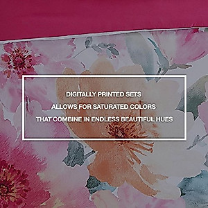 Christian Siriano Comforter Set, Full/Queen, Garden Bloom