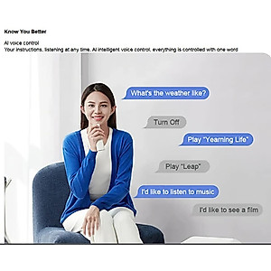 Global Version Wanbo T6 MAX Projector 4K 1080P Android 9.0 Mini Projector 550ANSL Lumens 2G+16G 5G WiFi BT5.0 Projector AI Voice Lamp Life 20,000 Hours 4K Home Theater