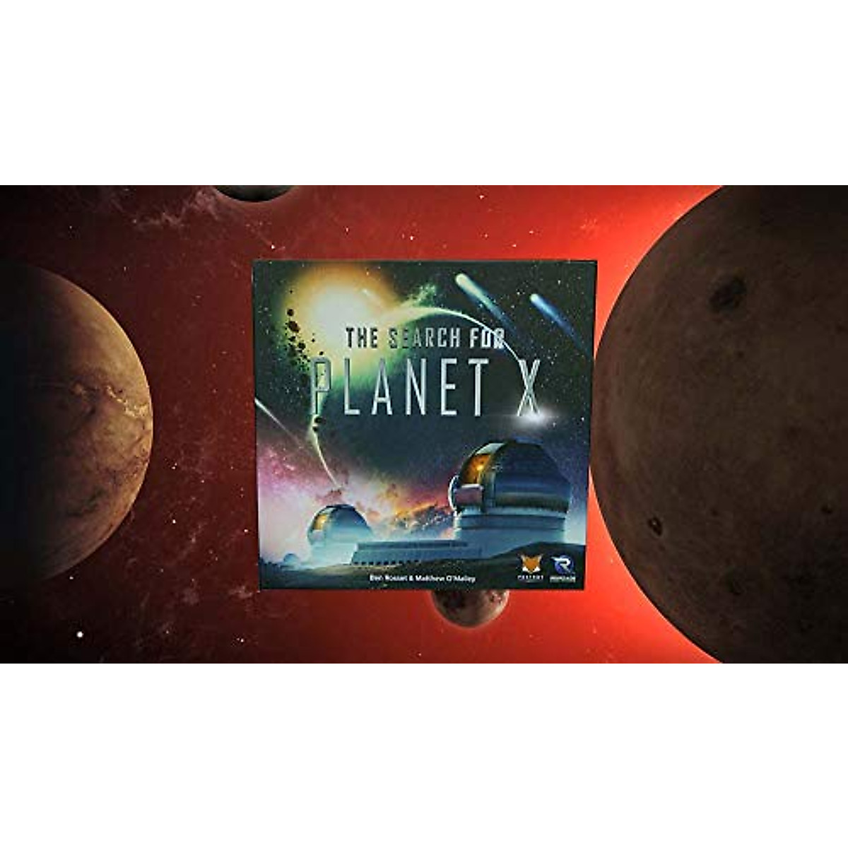Renegade Game Studios The Search for Planet X, 1-4 Players, Ages 13+, 60-75 Minutes, Take on The Role of Astronomers, Deduction Game