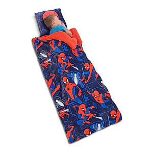 Northwest Spider-Man Silk Touch Sherpa Slumber Bag, 27" x 56", Fearless Spidey