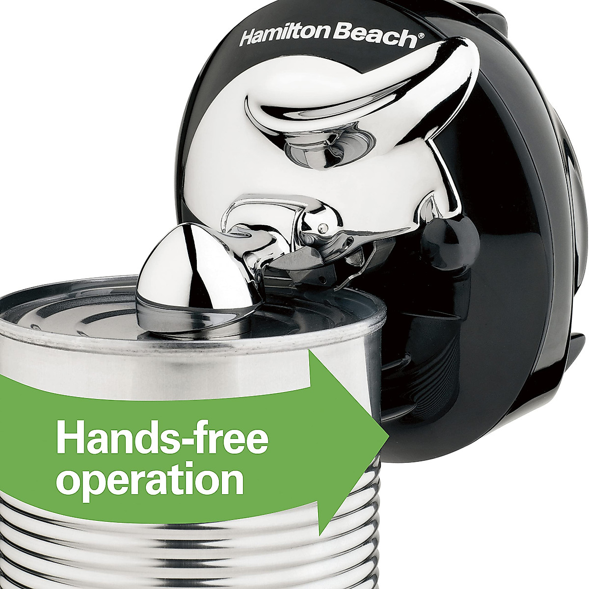Hamilton Beach Cordless Electric Can Opener Bundle with Automatic Smooth Edge Opener