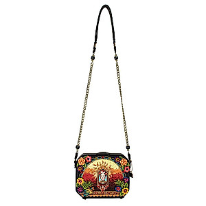 Mary Frances womens Artisan Crossbody Handbag Sling Bag, Multi, Small US