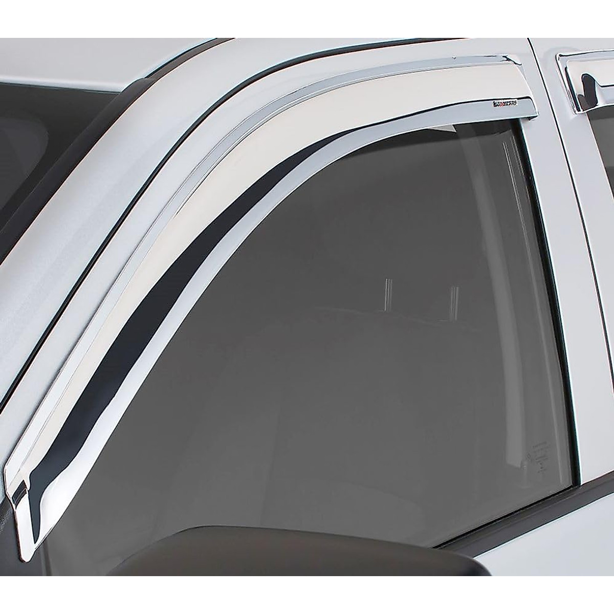 Stampede 6184-8 Chrome Window Visor