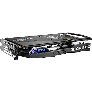 MSI Gaming GeForce RTX 4060 8GB GDRR6 Extreme Clock: 2610 MHz 128-Bit HDMI/DP Nvlink TORX Fan 4.0 Ada Lovelace Architecture Graphics Card (RTX 4060 Gaming 8G)