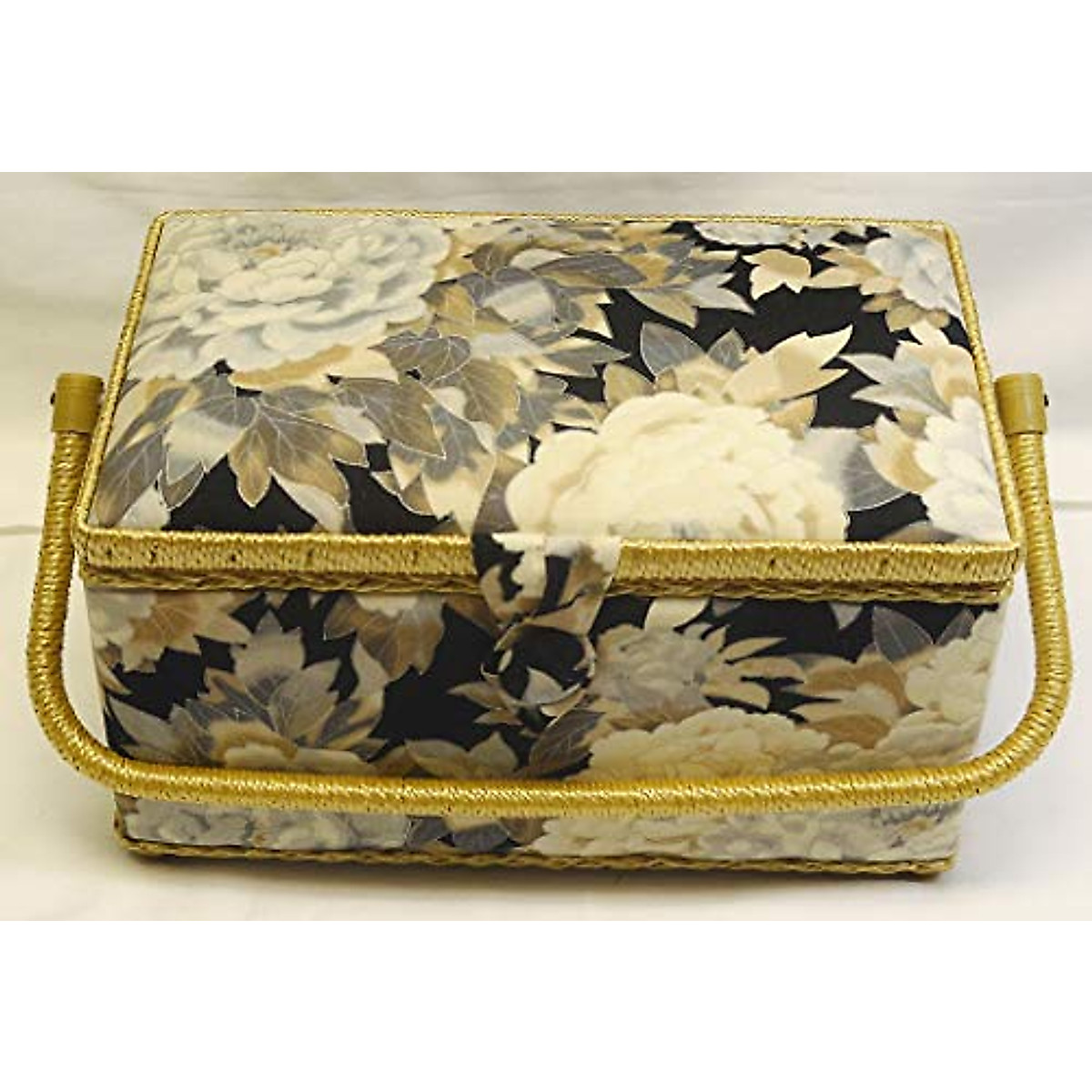 Large Rectangular Sewing Basket (ANTIQUE)