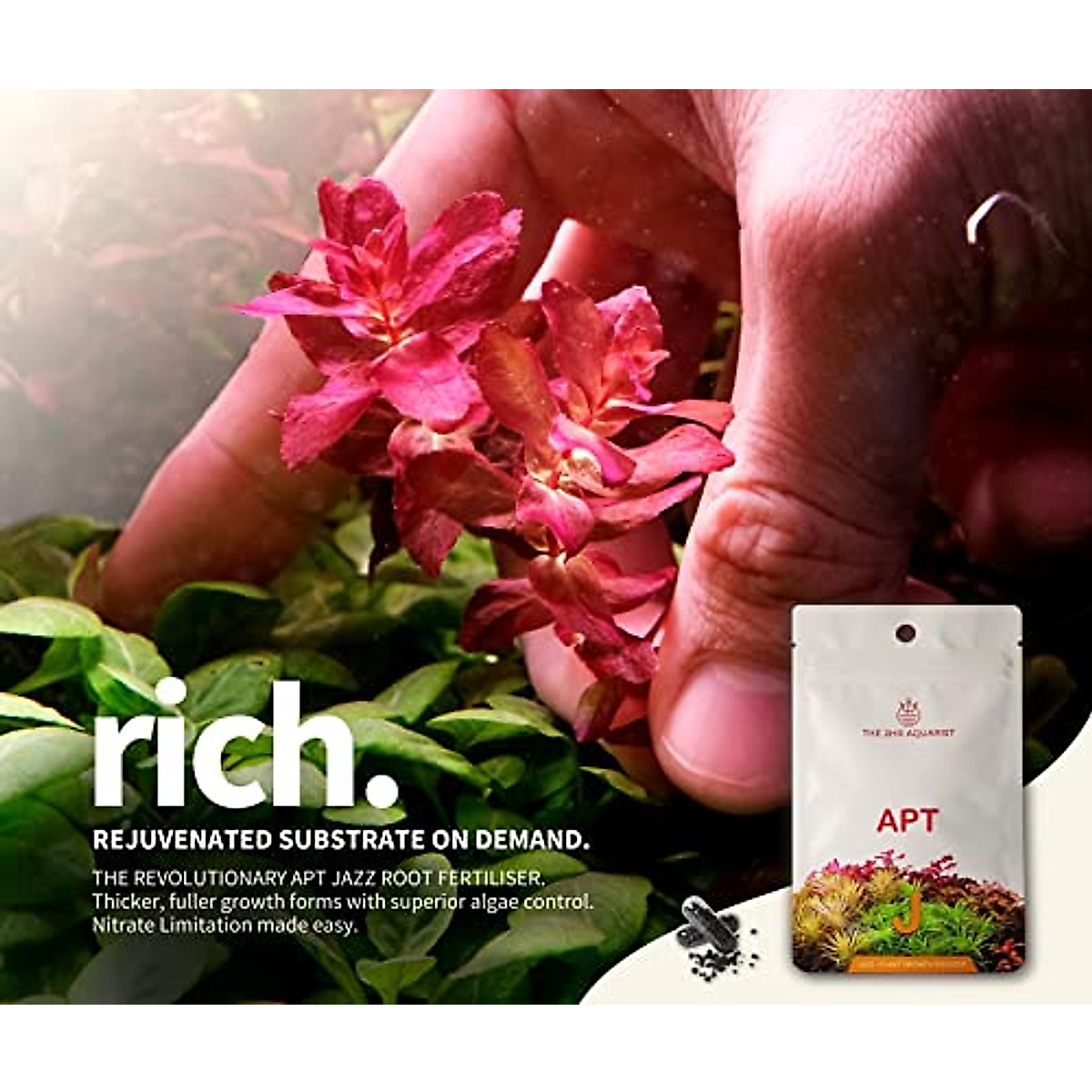 2HR Aquarist APT Jazz Aquarium Plant Root Tabs (18 Tabs)