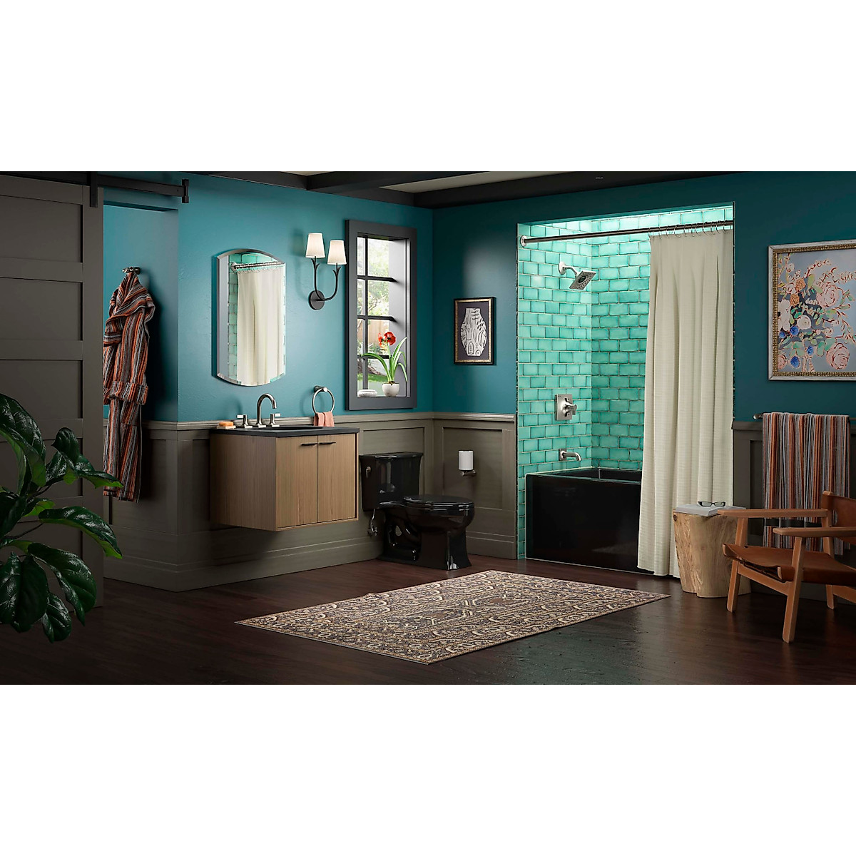 Archer® 20" W x 31" H Aluminum Single-Door Medicine cabinet, Beveled edges