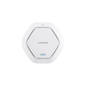 Linksys LAPN600: Wireless Business Access Point, Wi-Fi, Dual Band 2.4 + 5 GHz N600, PoE, Range Extension via WDS and Workgroup Bridge (White)