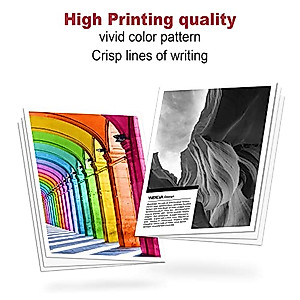 245XL 246XL Combo Pack Replacement for Canon Ink Cartridges 245 and 246 245XL 246XL Works with Canon Pixma MX490 MX492 MG2522 MG3022 MG2520 TS3100 TS3122 TS3300 TS3322 TR4522 (1 Black,1 Tri-Color)