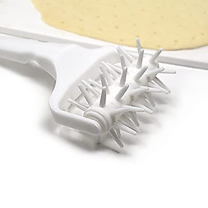 Norpro Docker for Pizza Crust or Pastry Dough, White