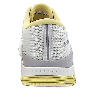 Dansko Women's Pace White/Yellow Walking Shoe 8.5-9 M US - Added Support and Comfort