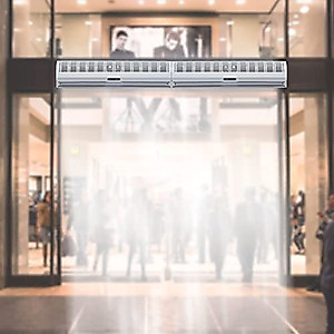 Wostore 36' Air Curtain 3 Speeds Commercial Indoor Industrial Househould Air Fan with Remote Control and Magnetic Door Switch