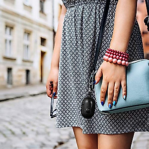 Hemobllo Wireless Earbuds Case Leather Headset Box Cover Shockproof Protective Case Compatible for Galaxy Buds Black