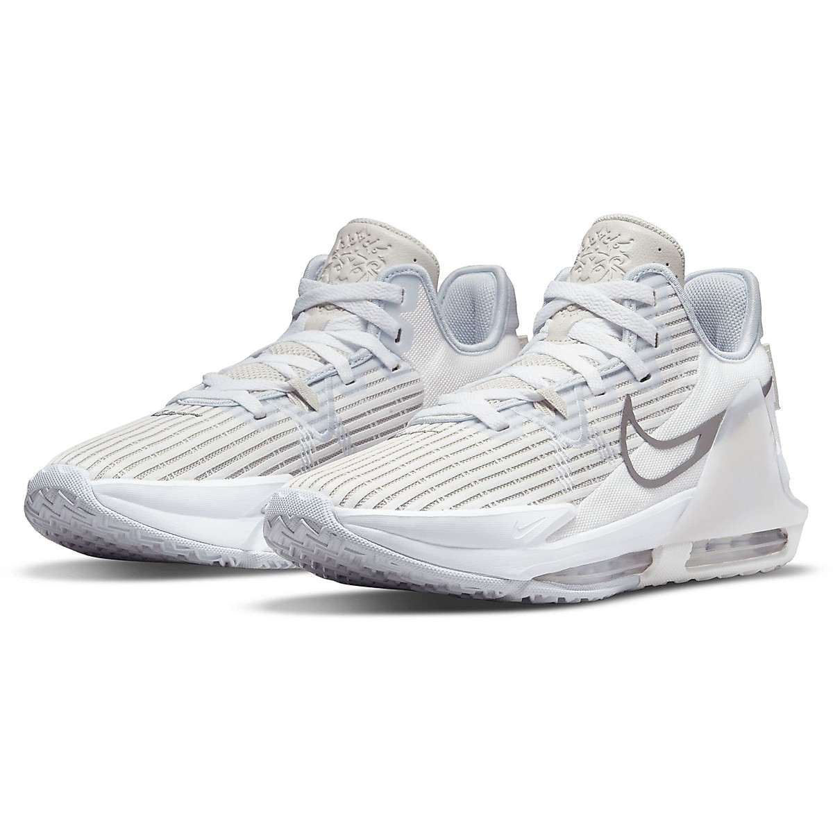 Nike Men's Lebron Witness 6 Summit White/MTLC Pewter (CZ4052 102) - 12