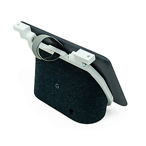 Built3D, Google Nest Hub Home Kitchen Under Cabinet Mount Bracket | All Hardware Included (White)