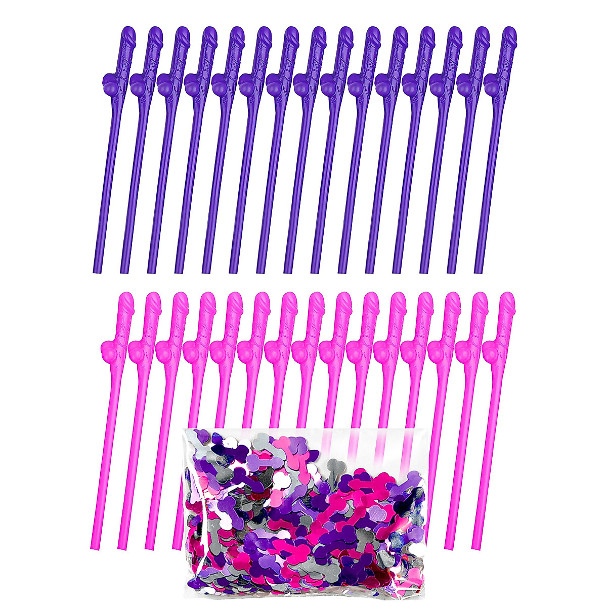 30 Penis Straws Bachelorette Penis Confetti Pack Hen Straws Naughty Party Crazy Hen Night Straws Bachelorette Penis Straws Party Favors Bride Adult Party Drinking Straws