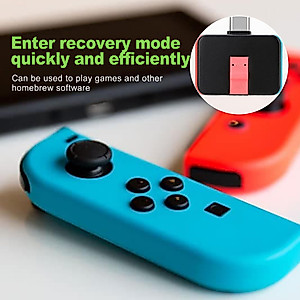 CeroDimo RCM Jig Tool - Compatible with Switch Console, RCM Loader, Payload Injector, Short-Circuit Tool for Modding & Simulation Use