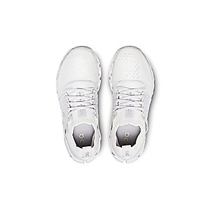 On Women's Cloudswift 3 Sneakers, White/Frost, 8.5 Medium US