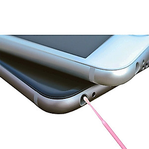 1200PCS Disposable Micro Applicators Brush for Eyelash and Make up Brushes and Personal Care Microswabs Pink (Head Diameter: 2.0mm)